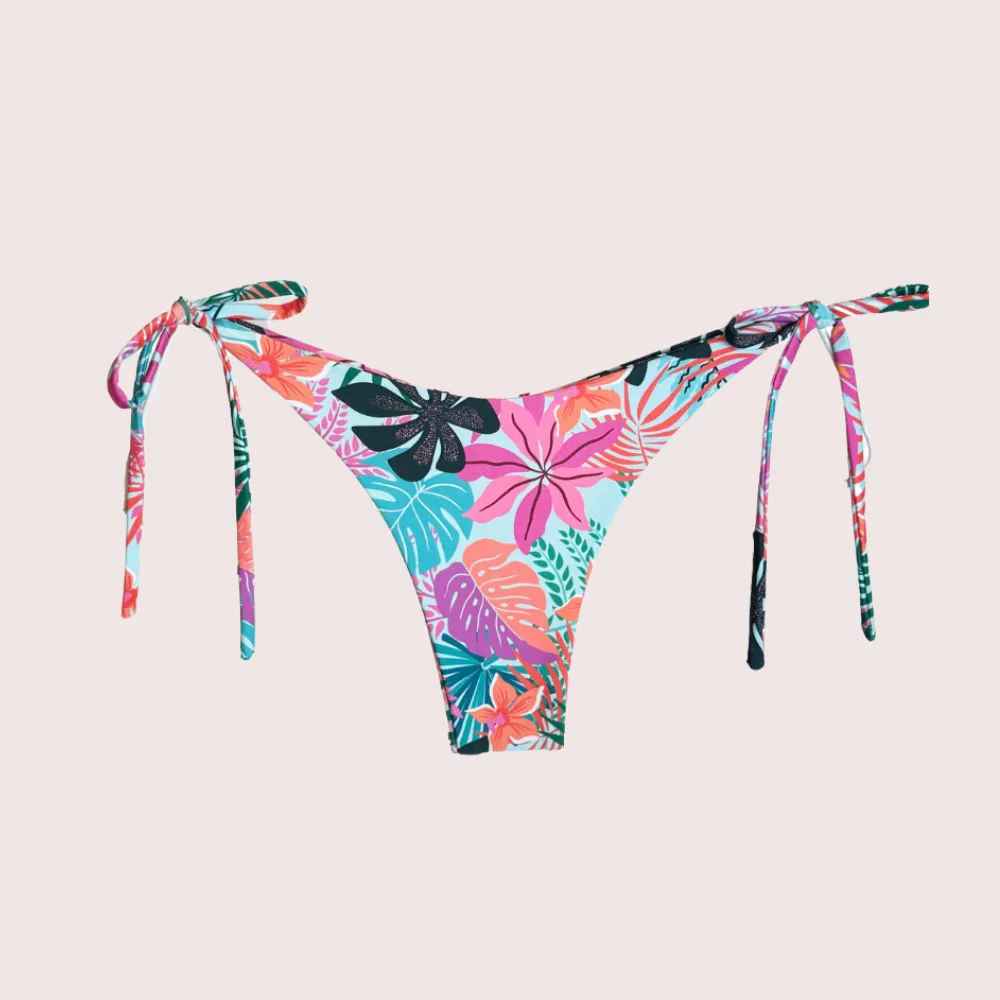 Bikini Bottom Basic Ajustable Estampado